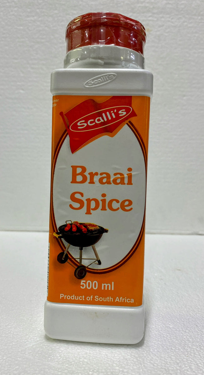 Scalli's Braai Spice 500 ml – Out of Africa Trading
