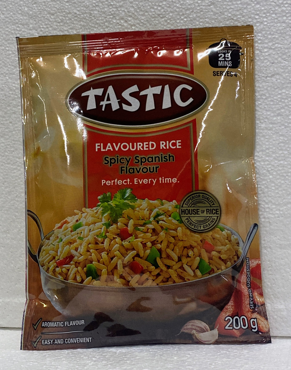 Tastic Flavoured Rice 200 gm – Out of Africa Trading
