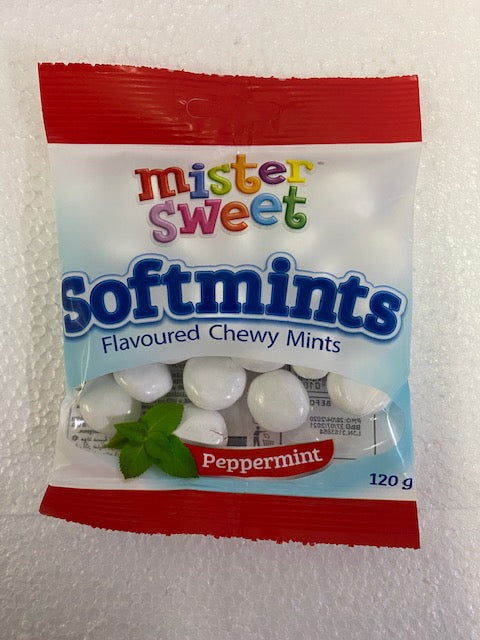 Mister Sweet Chewy Softmints Candy 120gm – Out of Africa Trading