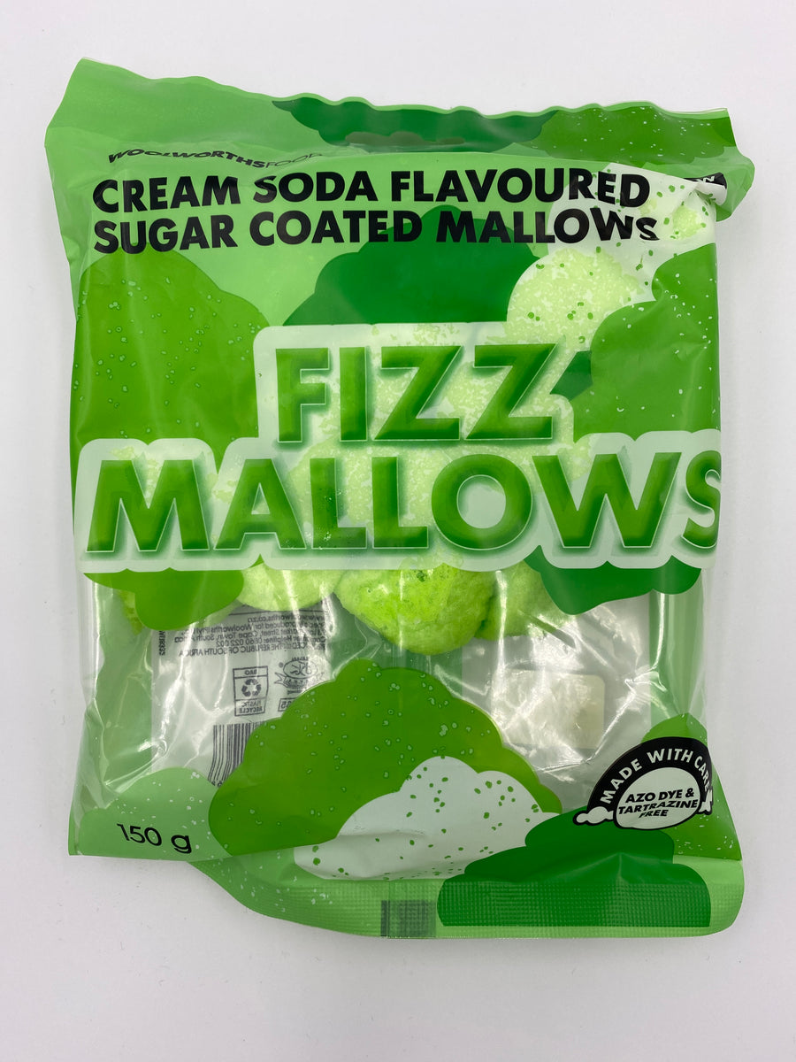 Woolworths Fizz Mallows 150 gm (Cream Soda Flavoured) – Out of Africa ...
