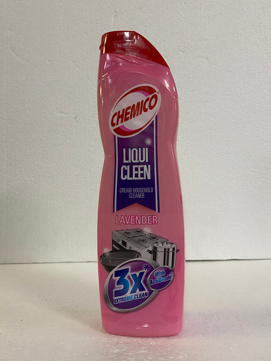 Chemico Liqui-Cleen 750 ml (Lavender) 3 x Extreme Clean with Actibeads ...
