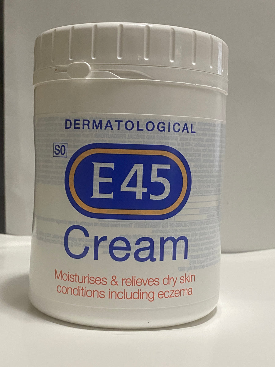 E45 Cream (Dermatological) Moistures & relieves dry skin conditions in ...