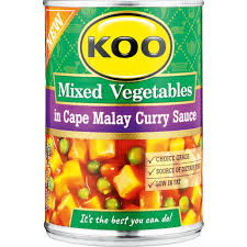 Koo Mixed Vegetables 410gm – Out of Africa Trading